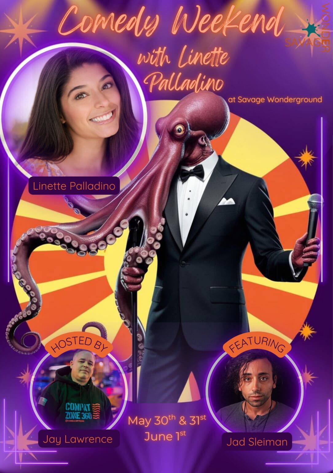 Comedy Weekend with Linette Palladino - Savage Wonder